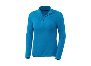 9010497273093 - Damen Stehkragenpullover mit Zipp