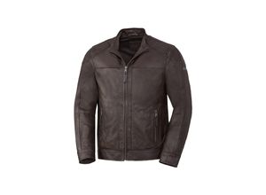 9010497263490 - Herren Lederjacke mit Stehkragen