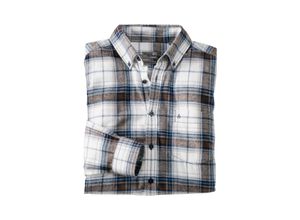 9010497191571 - Henson&Henson Herren Flanellhemd