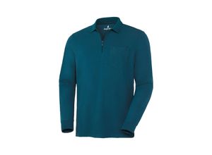 9010497290465 - Herren Polohemd langarm mit Zipp
