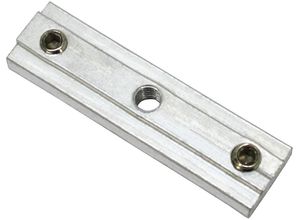 4003018109693 - Gardinenbefestigungen Ersatzteile Verbinder für Gardinenstangen mit Innenlauf II Gr 1 silber (silberfarben) 1 Stk Aluminium Gardinenbefestigungen Serie Einzelprogramm Chicago Ø 20 mm