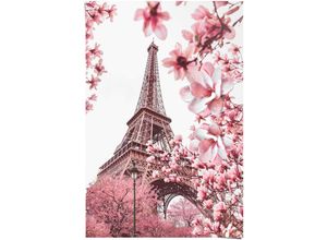 8714597630565 - Poster REINDERS Paris in Rosa lila (farbe bild(er) lila) B61cm H915cm T01cm Papier Bilder