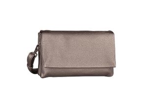 4255619927514 - Abendtasche GABOR Salara Damen Gr B H T 23cm x 14cm x 45cm old silber Polyurethan clean gepflegt geprägtes Muster unifarben Taschen schlicht und funktional mit 2 Kammern je nach Anlass variabel tragbar