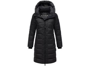 4070448062423 - MARIKOO Damen Winter Jacke Steppmantel Parka Mantel Anorak Winterjacke warm gefüttert abnehmbarer Kapuze Kaltnäschen