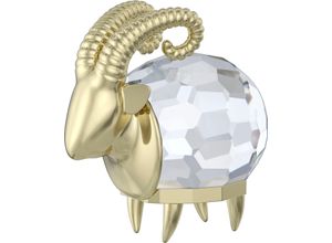 9009656780787 - Dekofigur SWAROVSKI Kristallfigur Sammelfigur Zodiac Steinbock gold (goldfarben kristallweiß) Dekofiguren B H T 25cm x 38cm x 36cm Metall Kristall Kristall B25cm H38cm T36cm