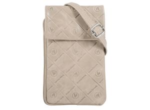 4262391925126 - Umhängetasche BRUNO BANANI Damen Gr B H T 13cm x 20cm x 3cm onesize beige Leder leicht glänzend unifarben Taschen echt Leder