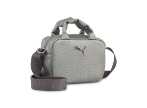 4069157052238 - Tragetasche PUMA UP Glam 15 l Mini Grip-Bag Mädchen und Damen Kinder Gr B H T 18cm x 13cm x 8cm onesize grau (dusky gray) Polyester Taschen