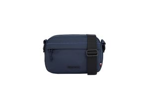 8720638829706 - Umhängetasche TOMMY HILFIGER TH COLOUR EW REPORTER Damen Gr B H T 24cm x 15cm x 8cm blau (dunkelblau) Nylon Taschen Men Messengerbag Schultertasche mit Vordertaschenfach