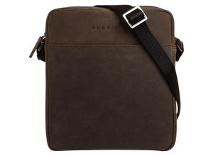 4250060367599 - Umhängetasche BUGATTI LUCA Damen Gr B H T 22cm x 26cm x 5cm onesize braun Leder vintage Taschen echt Leder