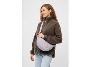 4255794900036 - Umhängetasche DERBE Moonbag Damen Gr B H T 9cm x 18cm onesize lila (lavender gray) Obermaterial 100% Polyethylenterephthalat Taschen Wasserabweisend Schultertasche pastellfarben