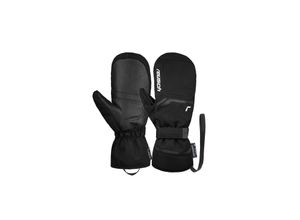 4060485345252 - Fäustlinge REUSCH Primus R-TEX XT Mitten Damen Gr 105 schwarz-weiß (schwarz weiß) 85% Polyester 15% Polyurethan mehrfarbig Handschuhe in sportlichem Design
