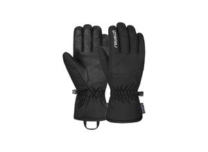 4060485464571 - Skihandschuhe REUSCH Snow Lady R-TEX XT Damen Gr 65 silber (schwarz silberfarben) 90% Polyester 10% Polyurethan unifarben Handschuhe aus wasserdichtem Material