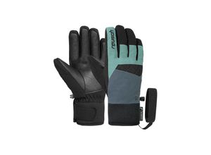4060485593929 - Skihandschuhe REUSCH Malone R-TEX XT Damen Gr 105 anthrazit schwarz 82% Polyester 10% Polyurethan 8% Wolle unifarben Handschuhe mit wasserdichter atmungsaktiver Funktion
