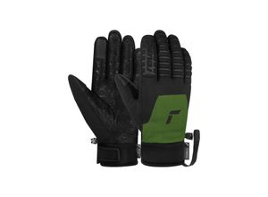 4060485504581 - Skihandschuhe REUSCH Raptor R-TEX XT TOUCH-TEC Damen Gr 75 grün 92% Polyester 3% Polyamid 3% Polyurethan 2% Elasthan mehrfarbig Handschuhe warm wasserdicht und atmungsaktiv