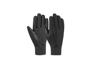 4060485443798 - Skihandschuhe REUSCH Catalyst WINDSTOPPER TOUCH-TEC™ Damen Gr 10 schwarz 62% Polyester 25% Ziegenleder 8% Polyamid 5% Elasthan mehrfarbig Handschuhe in winddichter atmungsaktiver Qualität