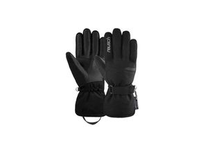 4060485385043 - Skihandschuhe REUSCH Hellen R-TEX XT Damen Gr 65 silber (silberfarben schwarz) 87% Polyester 11% Polyurethan 2% Elasthan bedruckt mehrfarbig Handschuhe mit PRIMALOFT-Isolation