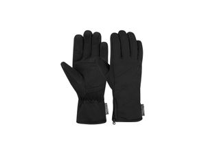 4060485442647 - Skihandschuhe REUSCH Loredana STORMBLOXX™ TOUCH-TEC™ Damen Gr 6 schwarz 71% Polyester 22% Polyamid 4% Elasthan 3% Polyurethan mehrfarbig Handschuhe mit praktischer Touch-Funktion