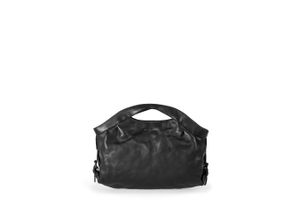 4250394990371 - Umhängetasche AUNTS & UNCLES Umhängetasche Mrs Macaron Kinder Gr B H T 9cm x 23cm x 27cm onesize schwarz smoke Rindsleder Taschen
