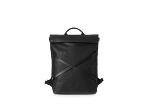 4250394964365 - Notebook-Rucksack AUNTS & UNCLES Rucksack Yokohama Kinder Gr B H T 10cm x 40cm x 28cm onesize schwarz Baumwolle Canvas Taschen