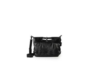 4250394903289 - Umhängetasche AUNTS & UNCLES Umhängetasche Mrs Muffin Kinder Gr B H T 12cm x 23cm x 35cm onesize schwarz smoke Rindsleder Taschen