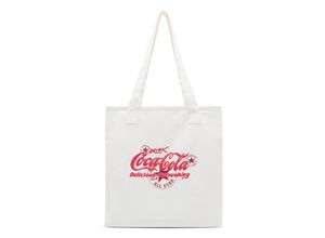 0198466850762 - Shopper CONVERSE CAU CONVERSE X COCA COLA TOTE egret Obermaterial 80% Baumwolle 20% Polyester Taschen für Kinder