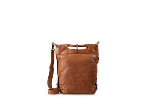 4250394900370 - Umhängetasche AUNTS & UNCLES Umhängetasche Mrs Pancake Kinder Gr B H T 10cm x 35cm x 30cm onesize caramel Rindsleder Taschen