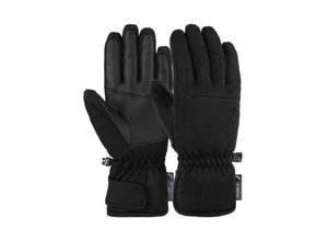 4060485509630 - Skihandschuhe REUSCH Keira R-TEX XT Damen Gr 65 schwarz 87% Polyester 11% Polyurethan 2% Elasthan Handschuhe mit wasserdichter und atmungsaktiver Funktion