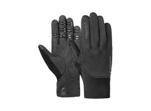 4060485604656 - Skihandschuhe REUSCH Glider STORMBLOXX™ TOUCH-TEC Damen Gr 105 schwarz 67% Polyester 15% Polyurethan 15% Polyamid 3% Elasthan unifarben Handschuhe mit winddichter atmungsaktiver Funktion