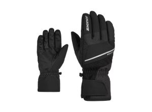 4063833867765 - Skihandschuhe ZIENER GEZIM-Z AS glove man Herren Gr 105 schwarz (schwarz tec) Obermaterial 100% Polyester  Innenhand 100% Polyester  Futter 100% Polyester  Wattierung 100% Polyester Handschuhe