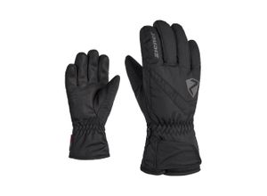 4063833530225 - Skihandschuhe ZIENER LORIKO-Z AS glove junior Jungen Gr 35 schwarz Obermaterial 100% Polyester  Innenhand 100% Polyester  Futter 100% Polyester  Wattierung 100% Polyester Handschuhe