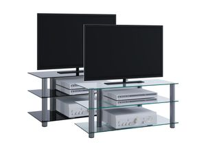 4012246141351 - TV Möbel Lowboard Kabelführung Maße H 45 x B 95 x T 40 cm Fernseh Möbel - Netasa