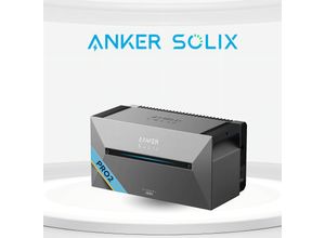 0194644036058 - SOLIX Solarbank 2 E1600 PRO 16kWh Akkukapazität IP65 6000 Ladezyklen LFP Akku Kompatibel mit 99% der Balkonkraftwerke Plug&Play in 5 Min