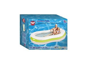 4008332777849 - Jumbo Pool Achtförmig 2 Ringe Maße L 250 x B 147 x H 37 cm