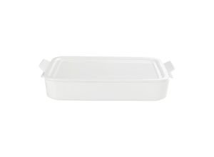 9009852656305 - Homeware Profession Auflaufform  Weiß  Keramik  2 L  quadratisch  205x78x345 cm  Lfgb  backofengeeignet mikrowellengeeignet  Kochen