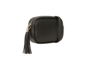 4036673268504 - Umhängetasche Alpha Damen Gr B H T 20cm x 15cm x 6cm onesize schwarz COLLEZIONE ALESSANDRO Taschen