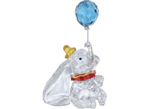 9009656929643 - Dekofigur SWAROVSKI Kristallfigur Sammelfigur Disney Classics Dumbo schwarz (kristallweiß blau gelb rot schwarz) Dekofiguren B H T 71cm x 925cm x 133cm Metall Kristall Kristall B71cm H925cm T133cm