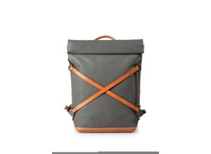 4250394963665 - Notebook-Rucksack AUNTS & UNCLES Rucksack Osaka Kinder Gr B H T 12cm x 45cm x 29cm onesize gravity grau Baumwolle Canvas Taschen