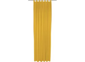 4004567520847 - Vorhang WIRTH Umea Gr 1 gold (goldfarben) B132cm H145cm Jacquard Polyester Gardinen