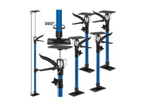 4260517466355 - tectake® 4er-Set Türspanner stufenlos höhenverstellbar Belastbarkeit 30 kg je Spanner mit Schnellspannsystem