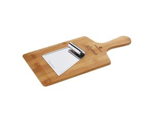 4006528054231 - Spätzlehobel  Hellbraun  Holz Metall  Bambus  16x09x34 cm  Kochen Küchenhelfer Küchenhobel