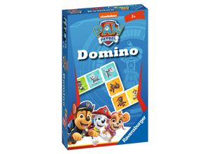 4005556208456 - Ravensburger Mitbringspiel - 20845 - Paw Patrol Domino - Das bekannte Legespiel für Kinder ab 3 Jahren