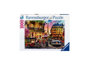 4005555008859 - Ravensburger 1000 Teile Puzzles Promo - Paris im Morgenrot