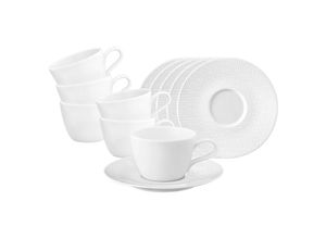 4262517045516 - Kaffeetassen mit Untertassen Life Fashion 240 ml 6er Set