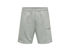 5715716644817 - Regular Fit Sweatshorts mit fixierten Bügelfalten