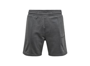 5715716644091 - Regular Fit Sweatshorts mit fixierten Bügelfalten