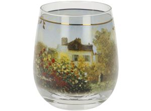4005169368431 - Windlicht GOEBEL Windlicht Claude Monet- Das Künstlerhaus bunt B85cm H10cm T85cm Glas Kerzenhalter