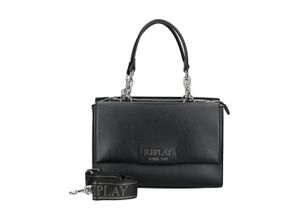 8058700976134 - Henkeltasche REPLAY Taschen Lederimitat Damen Gr onesize schwarz Lederimitat Taschen