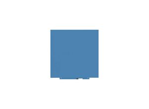 8427951048646 - Whiteboard Skincolor BASIC-Version - Stahlblech lackiert BxH 1000 x 1000 mm pastellblau kaiserkraft