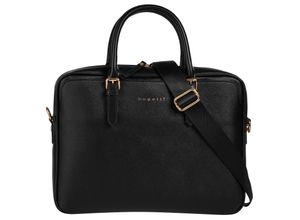 4250060375020 - Aktentasche BUGATTI ELLA SAFFIANO Damen Gr B H T 38cm x 27cm x 6cm onesize schwarz Polyurethan (PU) Taschen