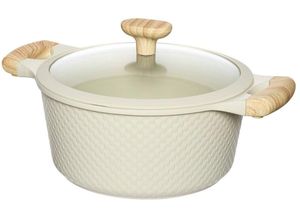 4260709013893 - Bratentopf RESTO KITCHENWARE Ran Kochtopf antihaftbeschichtet und spülmaschinenfest beige B24cm H115cm L35cm Ø24cm Töpfe Geeignet für alle Herdarten auch Induktion im Geschenkkarton